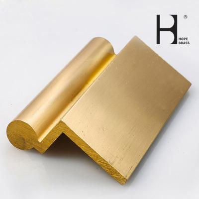 Cina L'ottone solido resistente alla corrosione dorato munisce la certificazione di cardini dello SGS per la porta in vendita