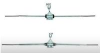 China Smooth Surface Double Suspension Clamp Set For ADSS Cable / OPGW Cable for sale