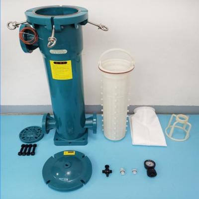 中国 シングルバッグ PPH プラスチックパイプフィルター 酸とアルカリ溶液フィルタリングシステム 販売のため