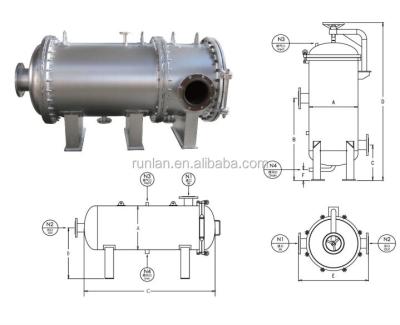 中国 20~420m3/h 油/水/液体の高流量キャトリッジのフィルタリング装置 販売のため