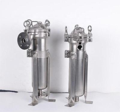 China Turtle-Back Single-Bag Filter Housing voor hotels Gewicht 62 kg in industriële filtratie Te koop