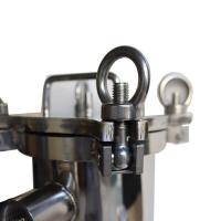 China Industrial Liquid Single/Multiple Bag Filter for High Flow Rate Solid Particle Removal for sale
