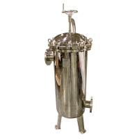 China Industrial Liquid Single/Multiple Bag Filter for High Flow Rate Solid Particle Removal for sale
