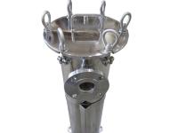 China Industrial Liquid Single/Multiple Bag Filter for High Flow Rate Solid Particle Removal for sale