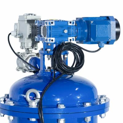 Cina Negozi di abbigliamento 62KG filtro di setaccia di ghiaia automatico a rilavaggio continuo per acqua grezza in vendita