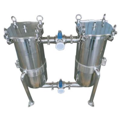 中国 エネルギー採掘用の耐久性のあるデュプレックスバッグフィルターハウジングとバスケットストレナー 販売のため