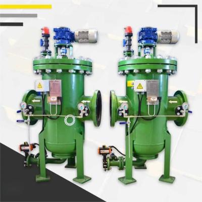 Cina Fibra di vetro SS316L spazzola auto-pulizia automatico filtro alloggiamento per l'acqua industriale in vendita