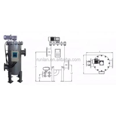 Cina 80-2700W filtro liquido per filtro di auto-pulizia nell'irrigazione/acqua di mare/acqua reflue in vendita