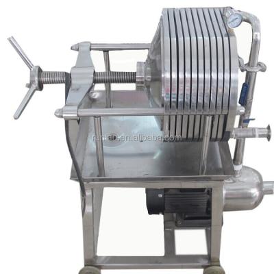Cina 5 - 10 m/h Capacità Automazione idraulica multi strato di filtro per piastre in acciaio inossidabile in vendita