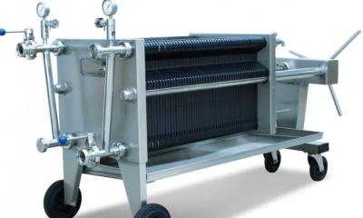 Cina 5 - 10 m/h Capacità Automazione idraulica multi strato di filtro per piastre in acciaio inossidabile in vendita