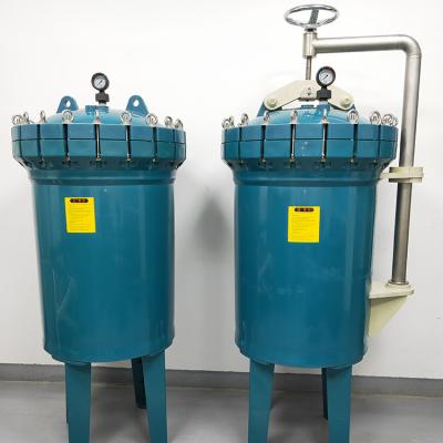 Cina Meccanismo di rilascio rapido da 60 kg Flow Polypropylene Bag Filter Housing per le esigenze del negozio alimentare in vendita