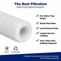 China PP String Wound Filter Cartridge 70'' for Versatile Filtration Needs for sale