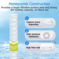 China PP String Wound Filter Cartridge 70'' for Versatile Filtration Needs for sale
