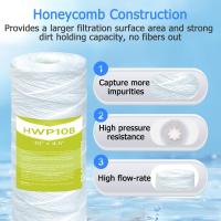 China PP String Wound Filter Cartridge 70'' for Versatile Filtration Needs for sale