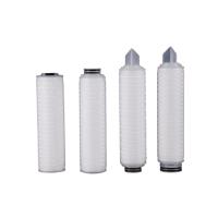 China Building Material Shops Microelectronics PP Pleated Filter Cartridge Sterilizing Grade for sale