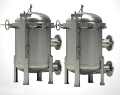 China 62 kg gewicht Multi Bag Filter voor deeltjesfiltratie in hoogstroomvloeistoffen Te koop