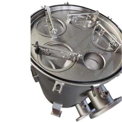 China 62 kg gewicht Multi Bag Filter voor deeltjesfiltratie in hoogstroomvloeistoffen Te koop