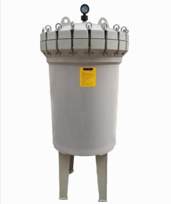 China 60 kg gewicht Duurzaam polypropyleen zak Filter behuizing voor industriële filtratie Te koop