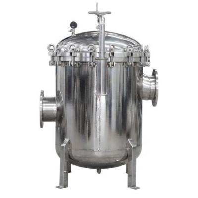 Cina Alloggiamento per filtri per sacchi resistenti alla corrosione per uso domestico in acciaio inossidabile 304 peso 62 kg in vendita