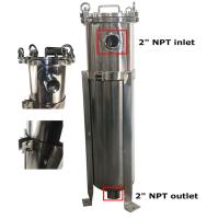 China Other Attributes Durable Bag Filter Housing for Liquid Processing Weight KG 62 for sale