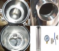 China Other Attributes Durable Bag Filter Housing for Liquid Processing Weight KG 62 for sale