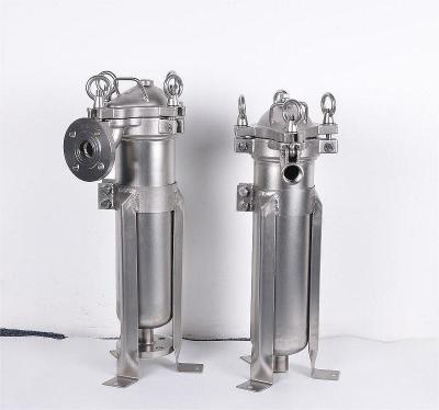 China High Flow 304 Edelstahl Filterbeutel Gehäuse für Energiebergbau 10 Zoll 20 Zoll 62kg zu verkaufen