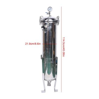 China Impressoras 150PSI 304 Saco de aço inoxidável Filtro Casamento Filtro para meias industriais 10t/h Peso KG 62 à venda