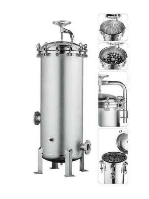 China Flüssigkeitsfiltration Edelstahlbeutel Filtergehäuse 62 kg Gewicht für Hotels und mehr zu verkaufen