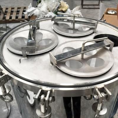 中国 製造工場のディーゼル化学廃棄物のための62KGステンレス鋼袋フィルター 販売のため