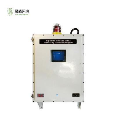China Explosion Proof Online Gas Monitoring System For Combustible Voc Toxic Oxygen for sale
