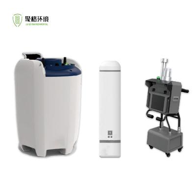 China Outdoor Stationary Aerosol Online Air Quality Monitoring System Gamma Spectrometer Alpha Beta Radioactive device for sale
