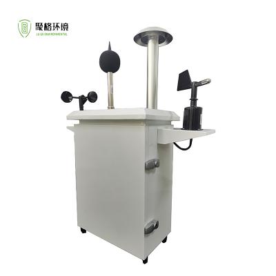 China Online Air Quality Monitoring System PM TSP Dust Odor Gas Noise VOC Weather Monitoring Station OEM SO2 NO2 CO O3 Gas Analyzer for sale