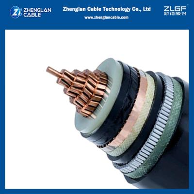 China 30KV Medium Voltage Power Cable XLPE/PVC insulation SWA/STP armour1x25mm2 Single Core MV Copper for sale