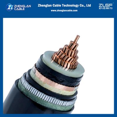 China 30KV Medium Voltage Power Cable XLPE/PVC insulation SWA/STP armour1x25mm2 Single Core MV Copper for sale