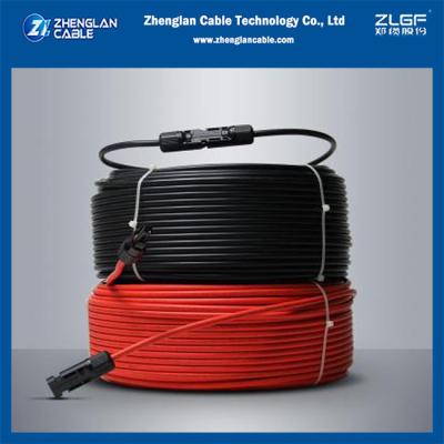 China Small Solar Grid PV Cable RED Black 35mm2 DC1.5KV AC1kv 100m / Roll for sale