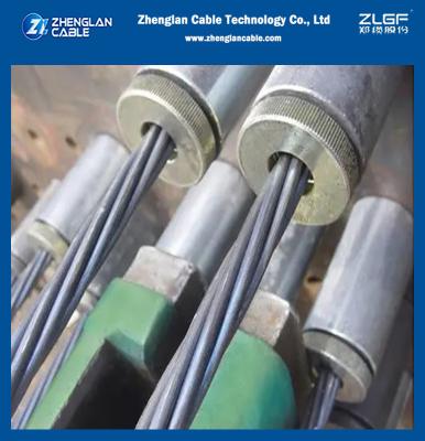 Cina ASTM A363 ha galvanizzato il filo di acciaio dei fili 475 3/7/19/37 di 2160MPA in vendita