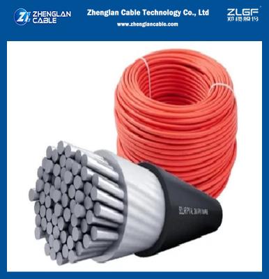 China DC1500V Single Core Solar DC Cable 4mm2 6mm 2 Single PV Copper Red Color IEC62930 Standard for sale