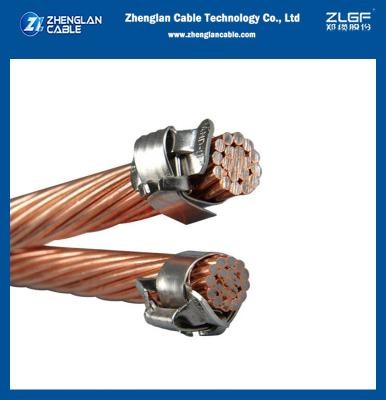 China ASTM B227 Copper Weld Ccs Wire Earth Ground Wire Clad Steel Grade AAA for sale