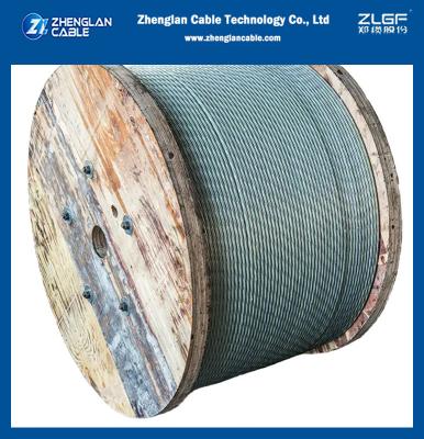 Cina BS 183 Standard filo galvanizzato di acciaio a filo di tipo / filo di stazionamento / filo di terra 7/2.00mm in vendita