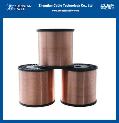 Cina 0.6mm 2.5mm 4mm di fabbrica rame placcato in acciaio filo filico elettrico filo filico rame placcato conduttore di rame in vendita