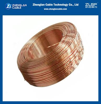 Cina 0.6mm 2.5mm 4mm di fabbrica rame placcato in acciaio filo filico elettrico filo filico rame placcato conduttore di rame in vendita