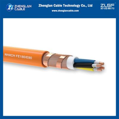 China 1KV NHXCH E90 screened fire resistant cable 3x35/16mm2 IEC60502-1, IEC 60332-3-24, IEC 60331 for sale