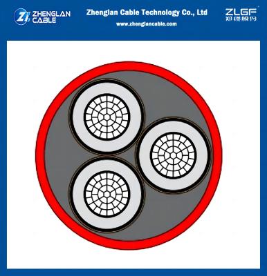 Китай MV 12/20kVCopper / Aluminum N2XS2Y NA2XS2Y XLPE Изоляция с PE-оболочкой Распределительные кабели DIN VDE 0276-620 продается
