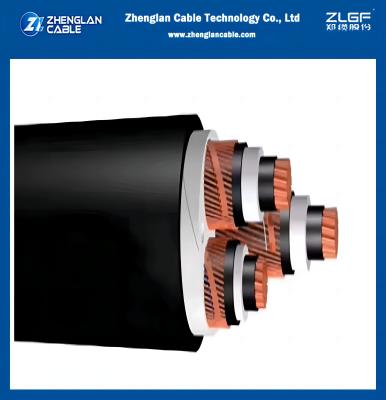 China N2XSY N2XSEY Single / Three-Core XLPE Insulation Power Cable with Metalic Shield PVC Outer Sheath Standard DIN VDE0276-620 for sale