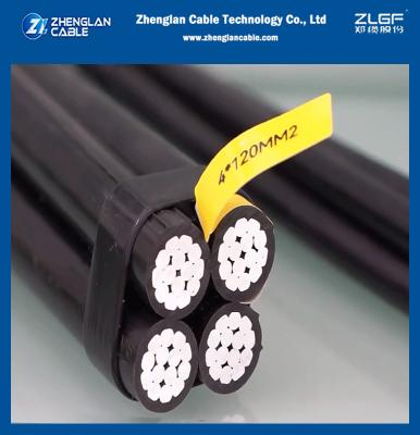 China 0.6-1KV Veff KV/Hz Test Voltage Overhead Insulated Cable for sale