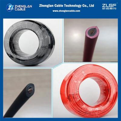 Cina 10 AWG 5.261mm2 CU/XLPO/XLPO filo fotovoltaico solare 1.5KV adattato ai sistemi fotovoltaici nero e rosso in vendita