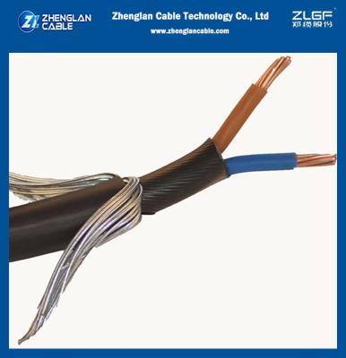 China 0.6/1kV 2 Core Armoured Cable Copper  BS5467 IEC/EN 60502-1, IEC/EN 60228 IEC/EN 60332-1-2 for sale