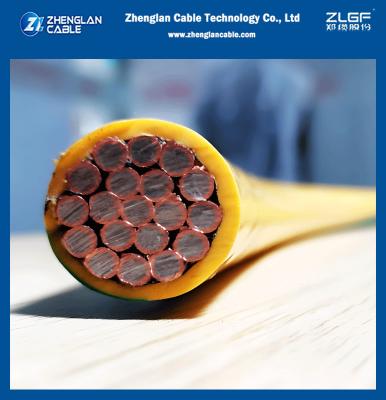 Cina Acciaio rivestito di rame nudo ad alta purezza 30% IACS, 40% IACS Copper Weld ASTM Standard single wire, 3, 7 e 19 fili di cavo in vendita