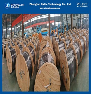 Chine Conducteur de phase à tension nominale de 15 KV 25 KV 35 KV Conducteur en aluminium compacté arrondi et circulaire avec couche extérieure en HDPE à vendre