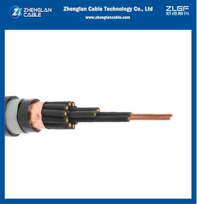 China Electrical Control Cable 0.6/1kV 12X2.5mm2 Copper Core PVC Insulated PVC Sheathed With Copper Tape Screen Control Cable for sale